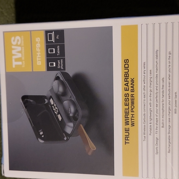 BTH-F9-5 | Headphones | Tws Earbuds With Powerbank | Poshmark